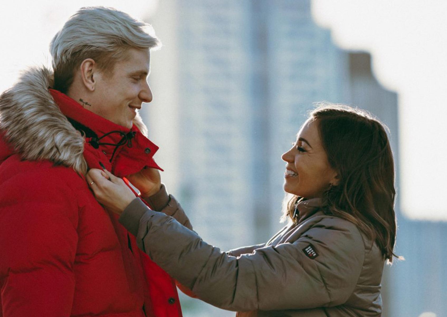 Dean Martindale & Carlotta Constant join forces for Superdry AW17 shoot ...