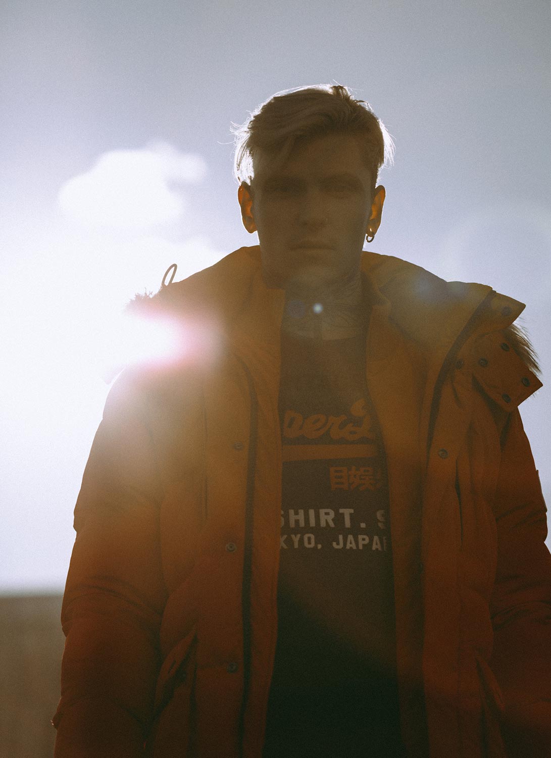 Dean Martindale & Carlotta Constant join forces for Superdry AW17 shoot ...