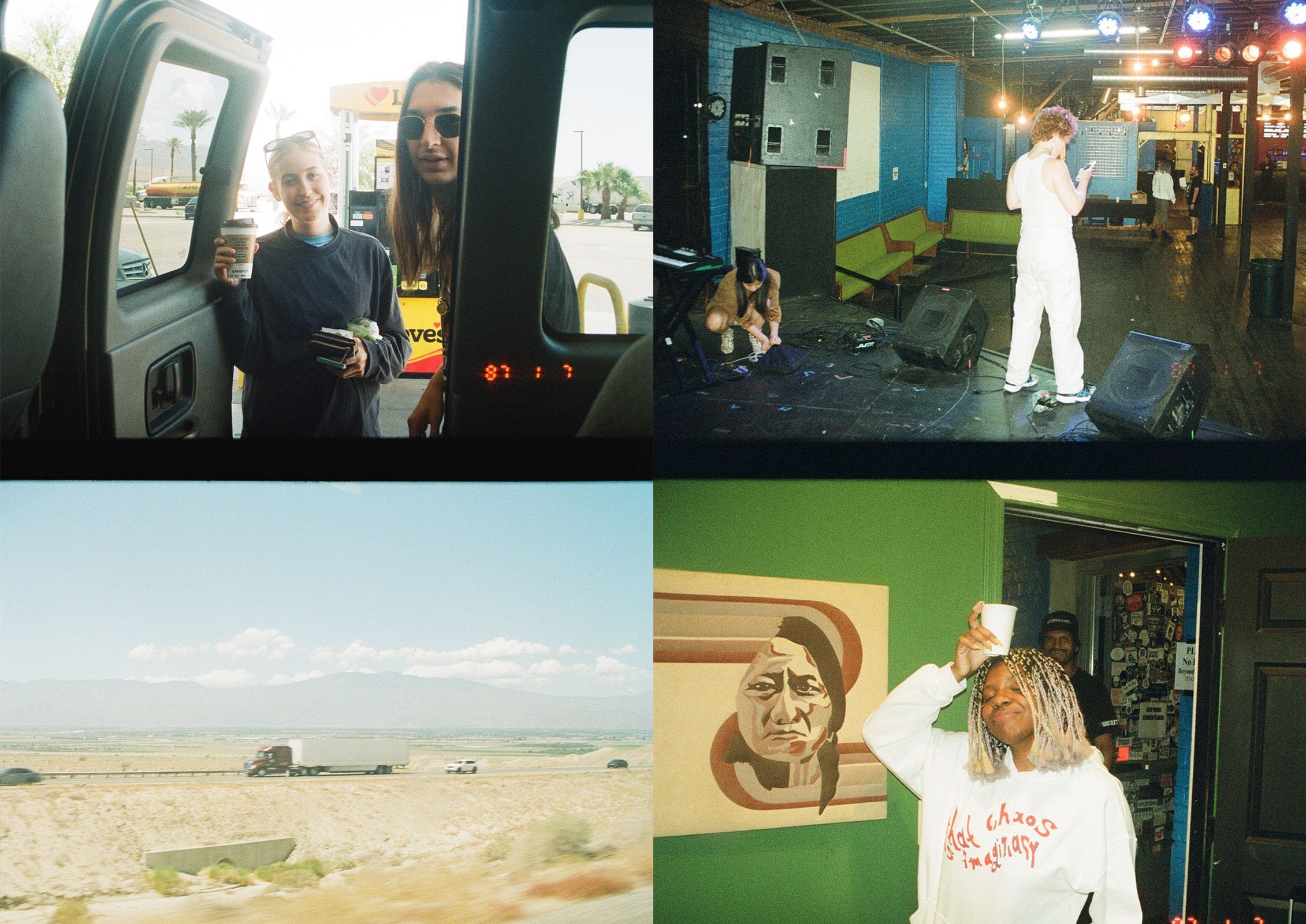 Behind The Scenes of Hatchie Supporting Girlpool's Tour - Notion