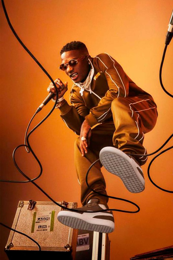 Wizkid Fronts PUMA x JD Sports Suede Campaign - Notion