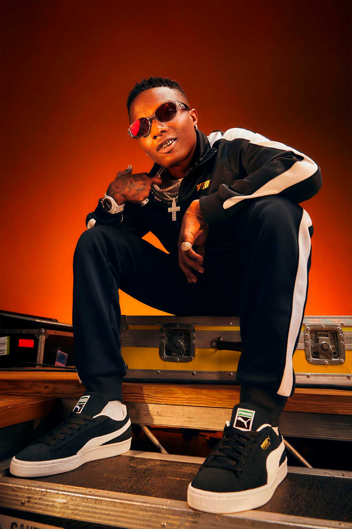 Wizkid Fronts PUMA x JD Sports Suede Campaign - Notion
