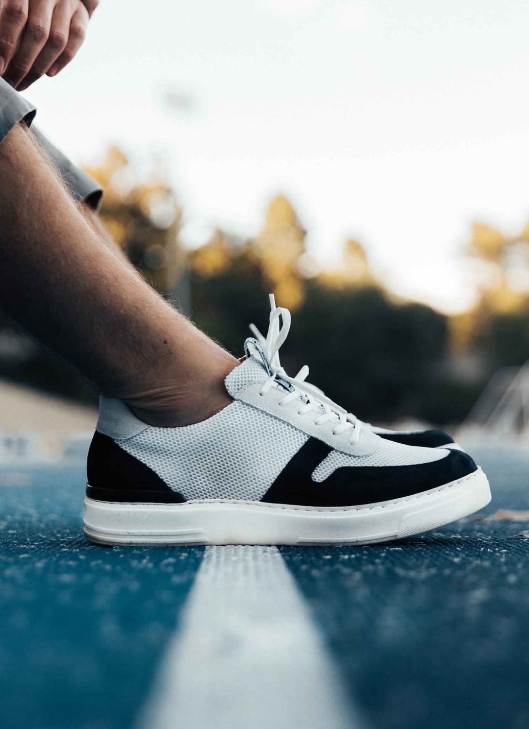 Duke + Dexter Share Sustainable Anti-Running Trainer - Notion