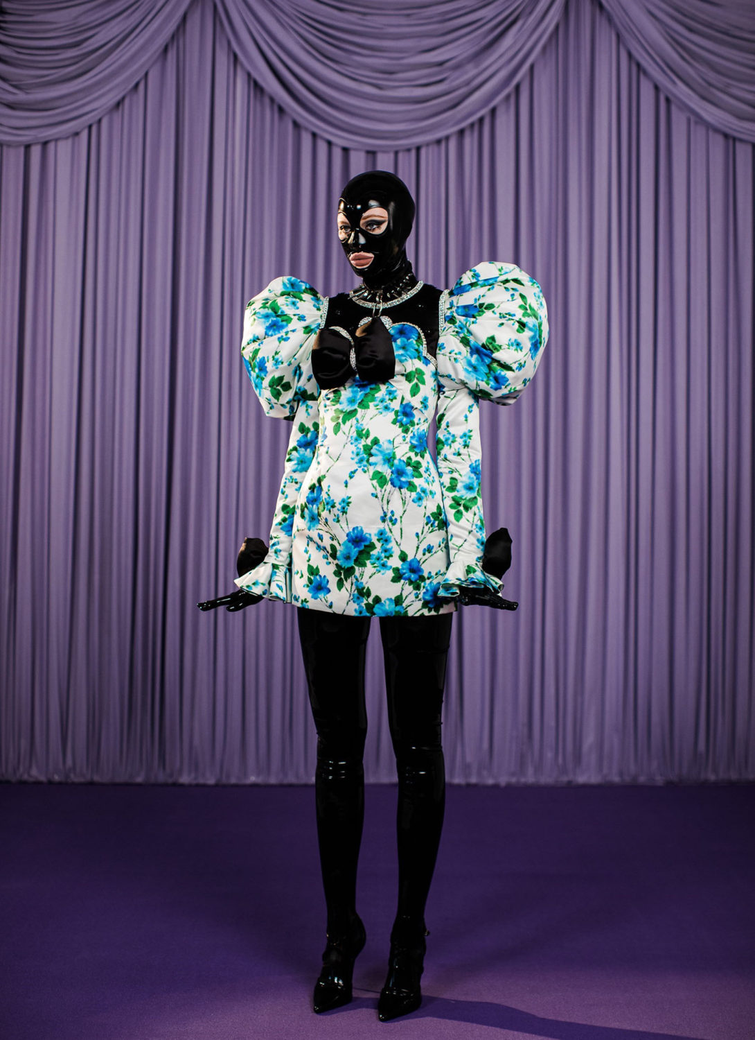 Bimini Stars in Richard Quinn AW21 Fantasy Film - Notion
