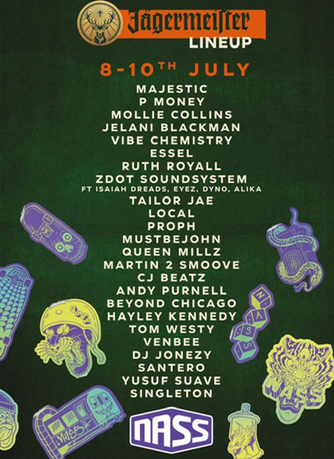 Jägermeister heads to NASS Festival | Notion Magazine