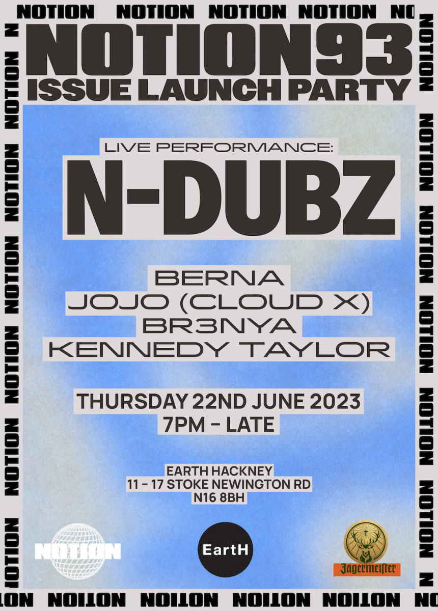 ***GUEST LIST IS NOW CLOSED*** Notion 93 Issue Launch Party RSVP ...