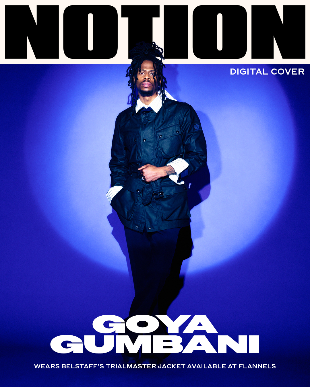 Digital Cover: Goya Gumbani's Style Is Blooming - Notion