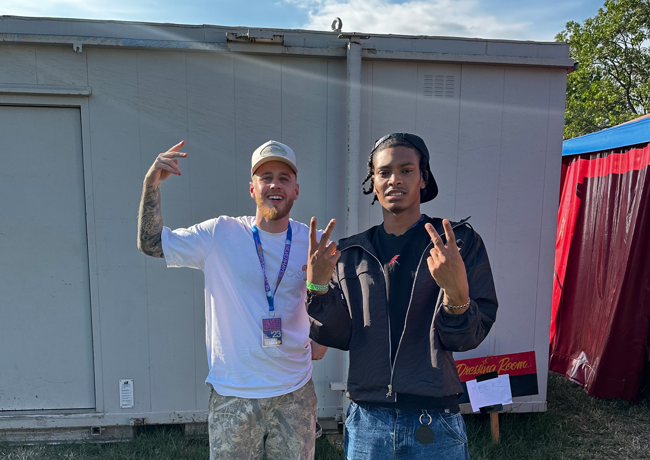 Backstage With Nemzzz At Glastonbury - Notion