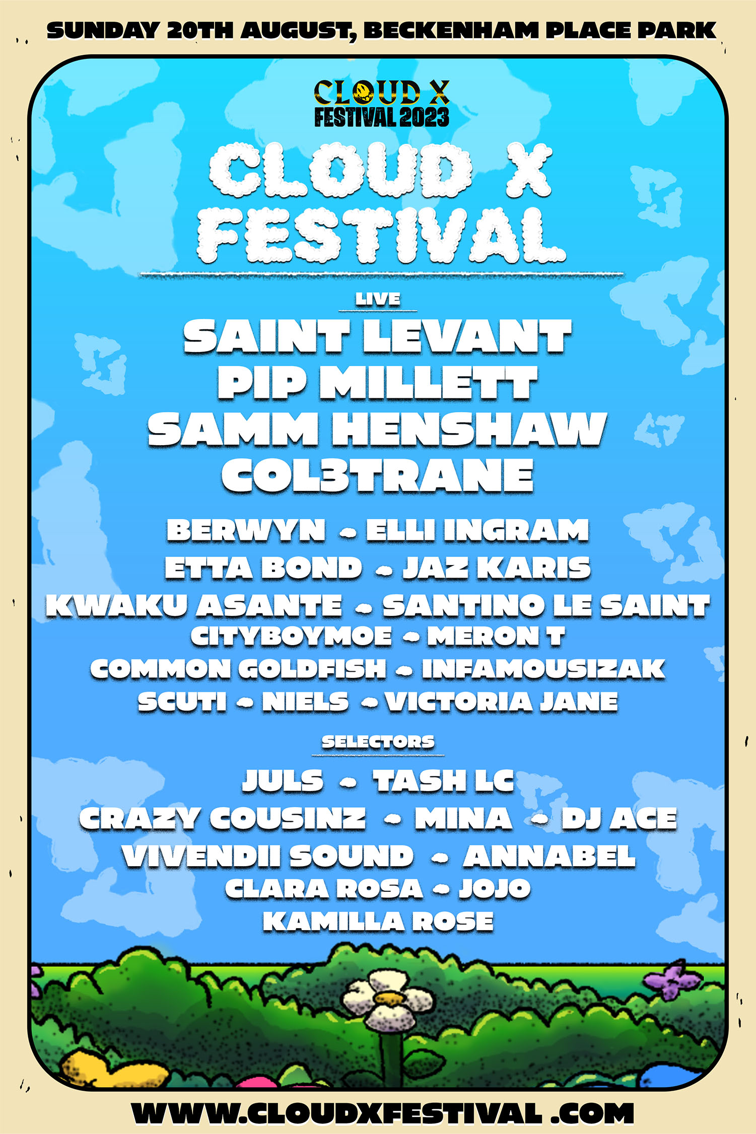 Pip Millett, cityboymoe And More Among New Names For Cloud X Festival - Notion