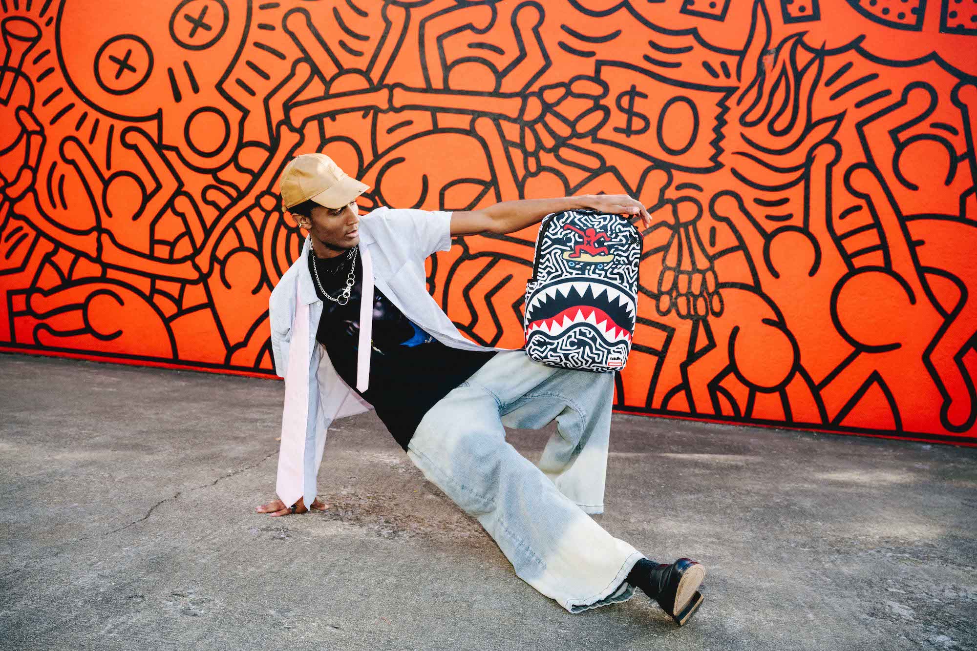 Haring x Sprayground is A Bold Fusion of Art and Streetwear - Notion