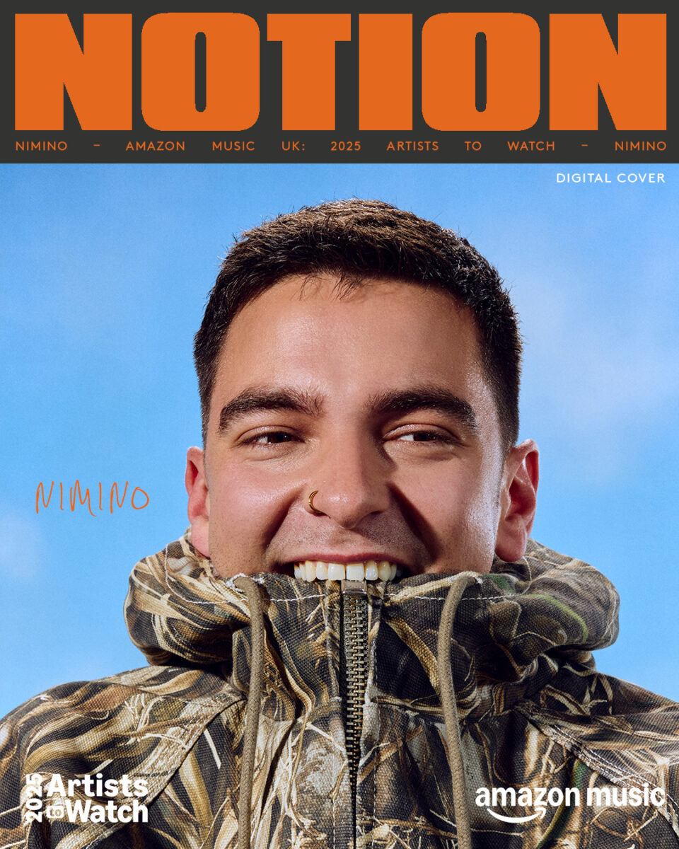 Amazon Music UK: 2025 Artists to Watch Digital Cover - nimino - Notion