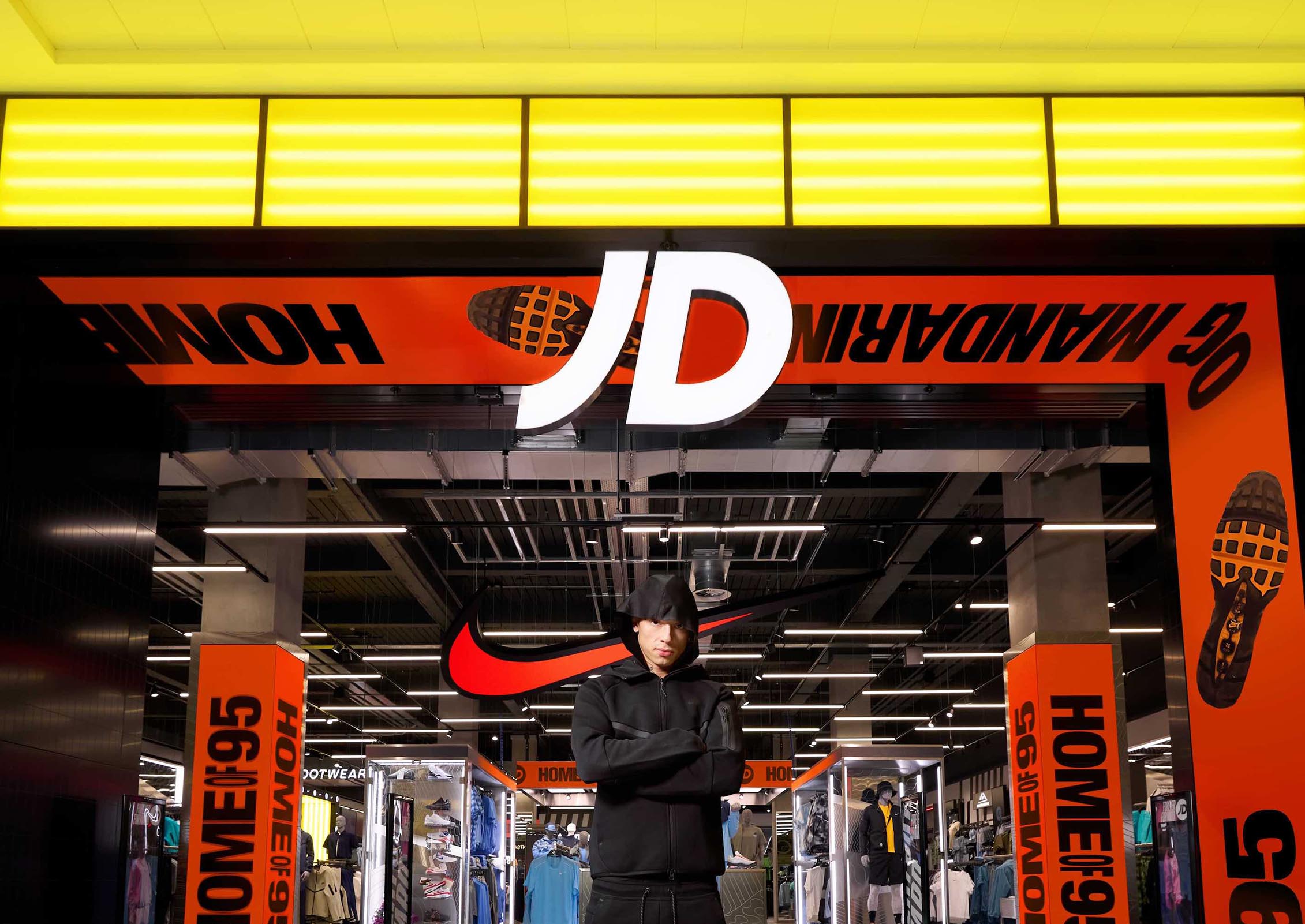 JD Opens Flagship Store in Manchester with Central Cee - Notion